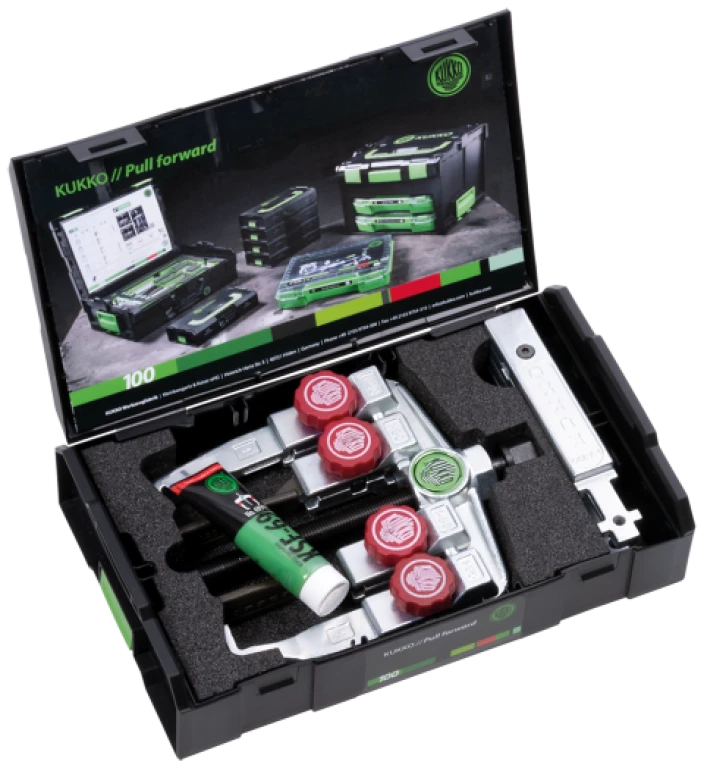 Aftrækkersæt Kukko kompakt 2-armet | SB Værktøj