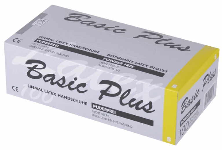 Handske latex Basic Plus PF | SB Værktøj