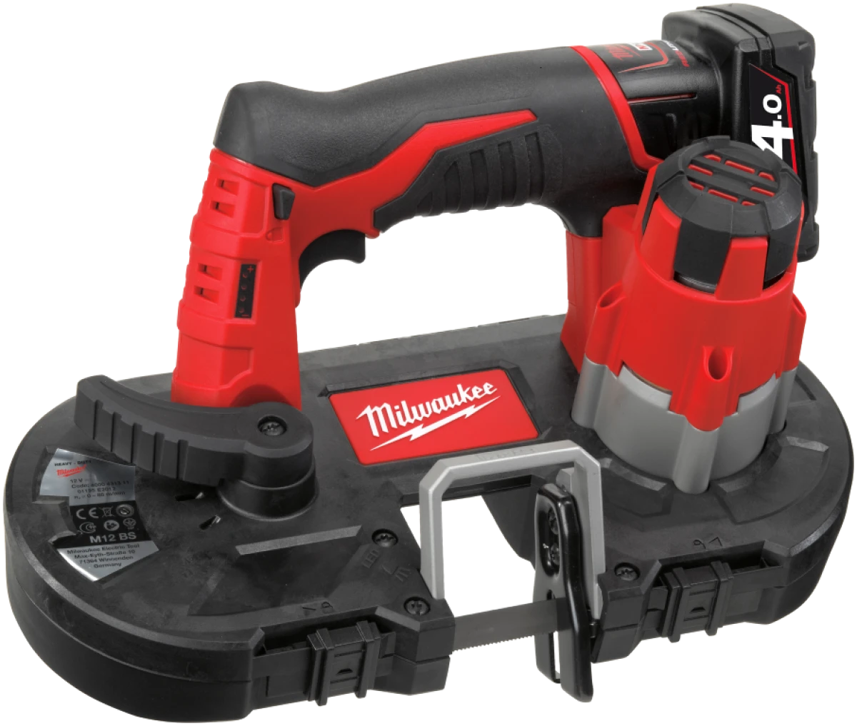 Bandsav Milwaukee M12 BS 402C SB Vaerktoj