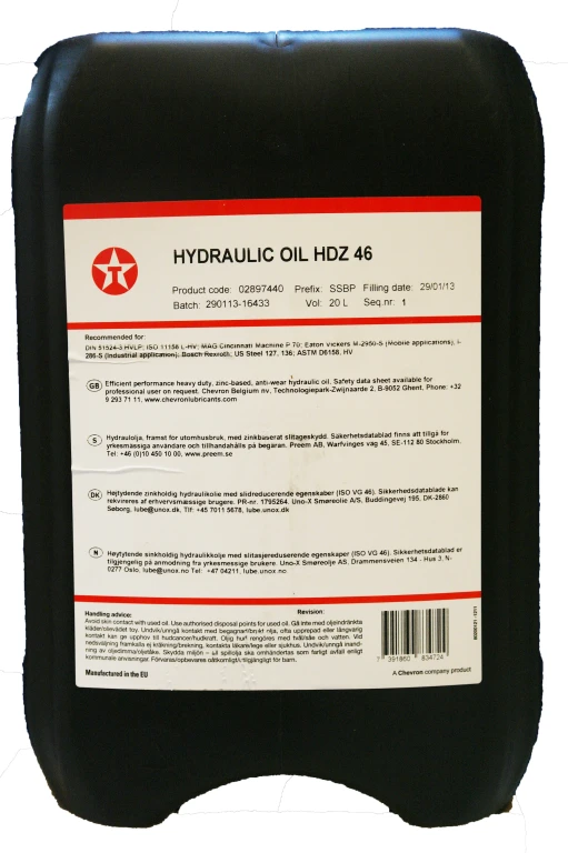 Hydraulikolie Rando HDZ 46 20 liter | SB Værktøj