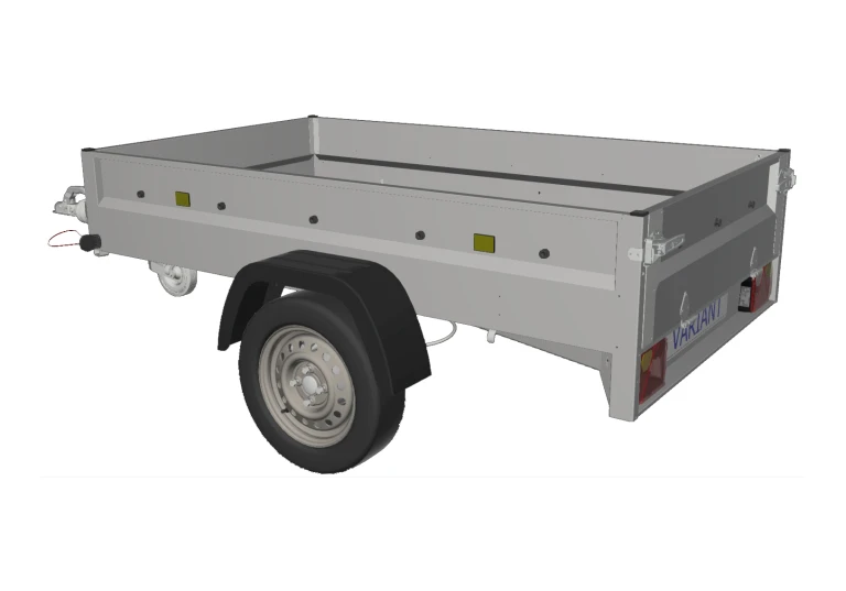 Trailer Variant B712 S2 - 750 kg med bremser | SB Værktøj