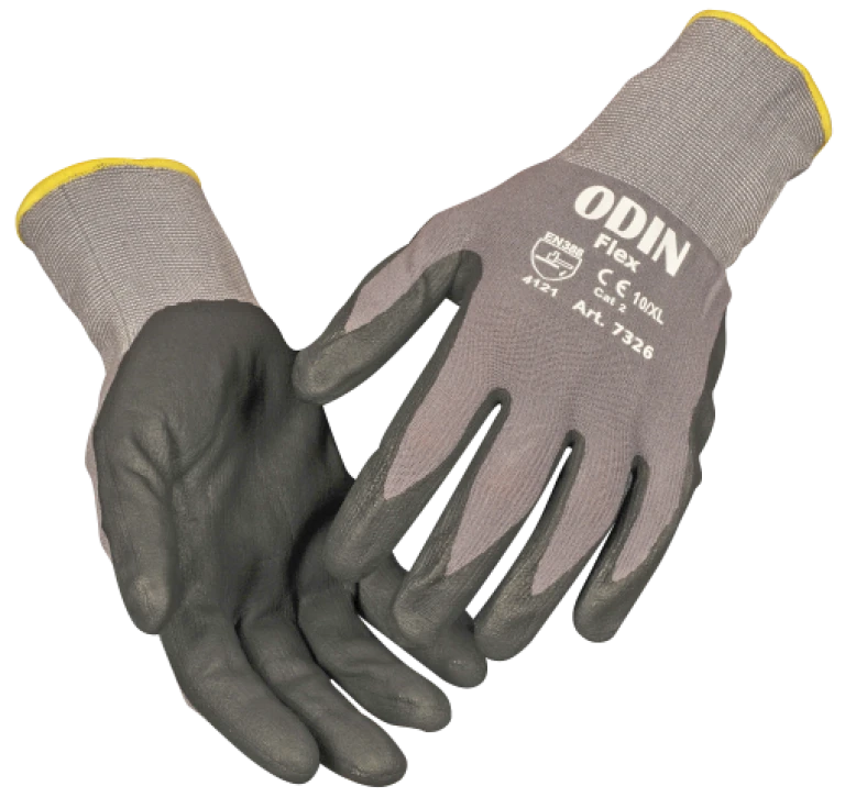 Odin Flex strikhandsker nitrilbelægning 7326 | SB Værktøj